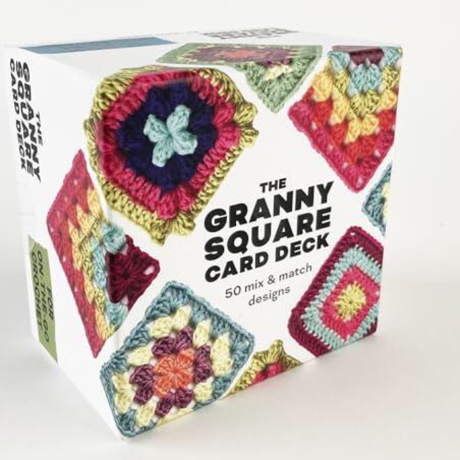Granny Square Card Deck: 50 Mix & Match Designs | Knit Whit's Yarn & Crafts