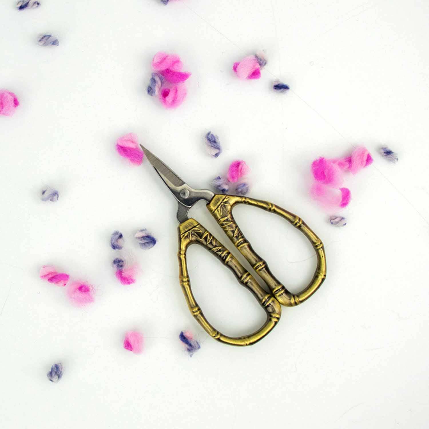 Twice Sheared Sheep - Thread Snips - Bronze Bamboo Tiny Scissors | Knit ...